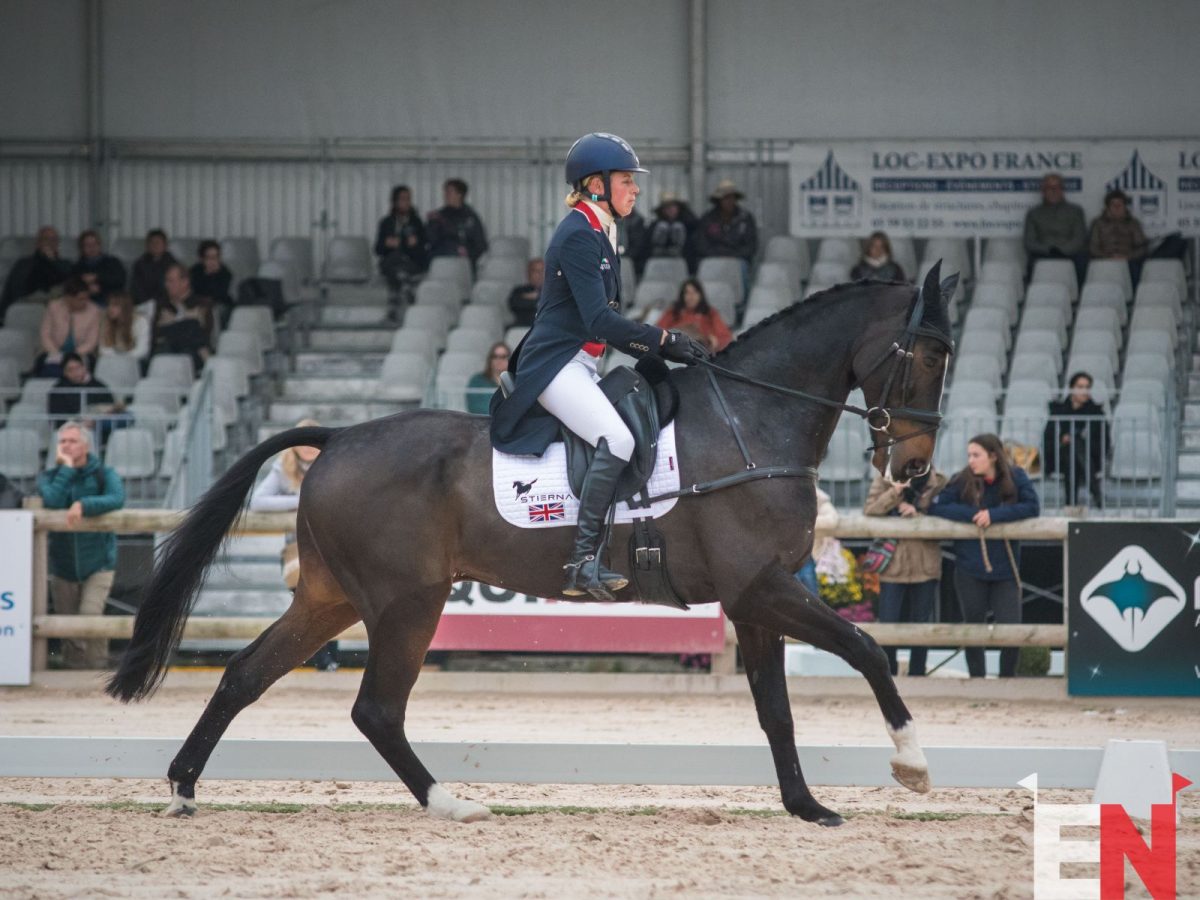 Izzy Taylor and Be Touchable Are Untouchable in Pau Day 1 Dressage; Kim ...