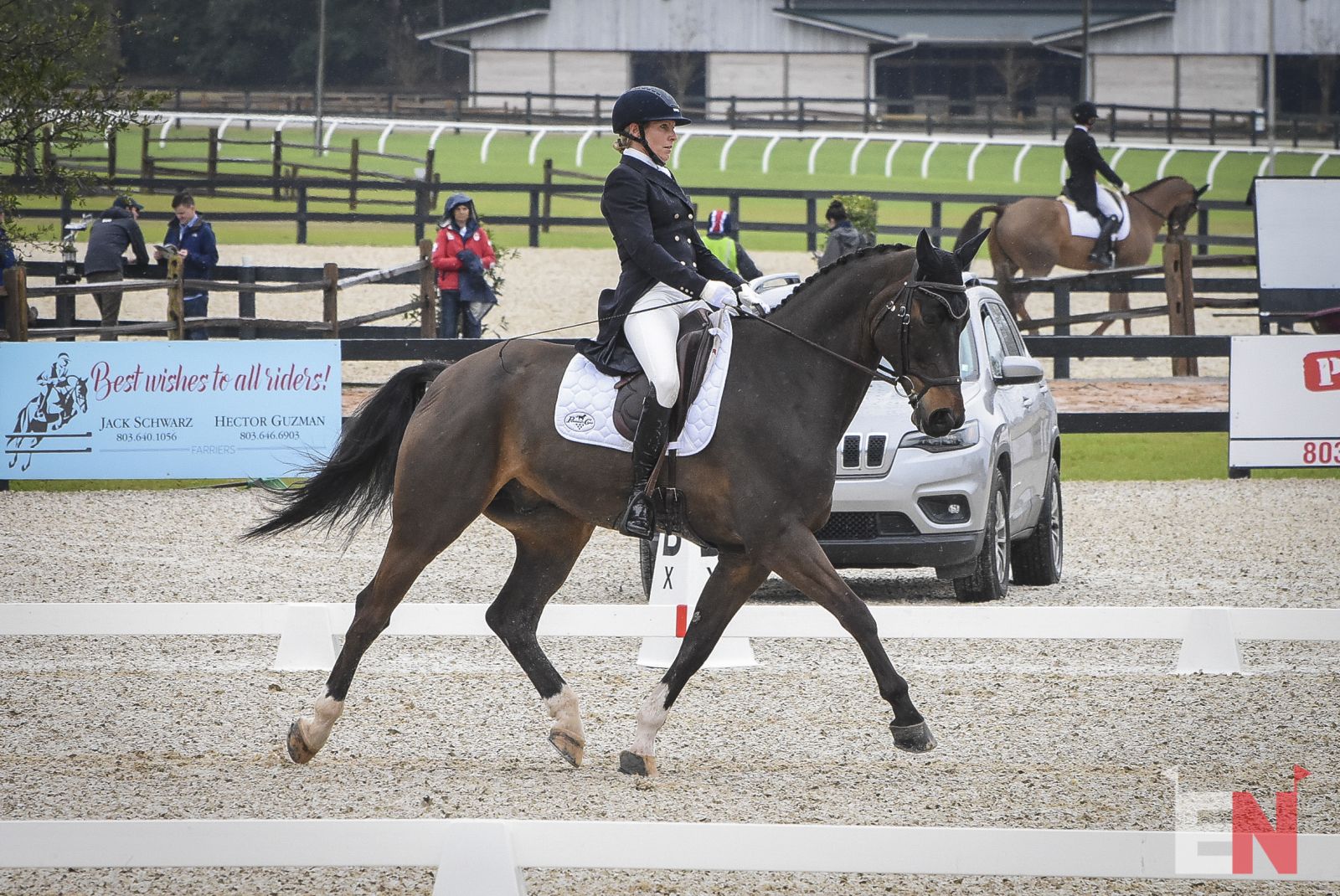 Liz Halliday-Sharp Claims Dressage Lead in Grand-Prix Eventing at Bruce ...
