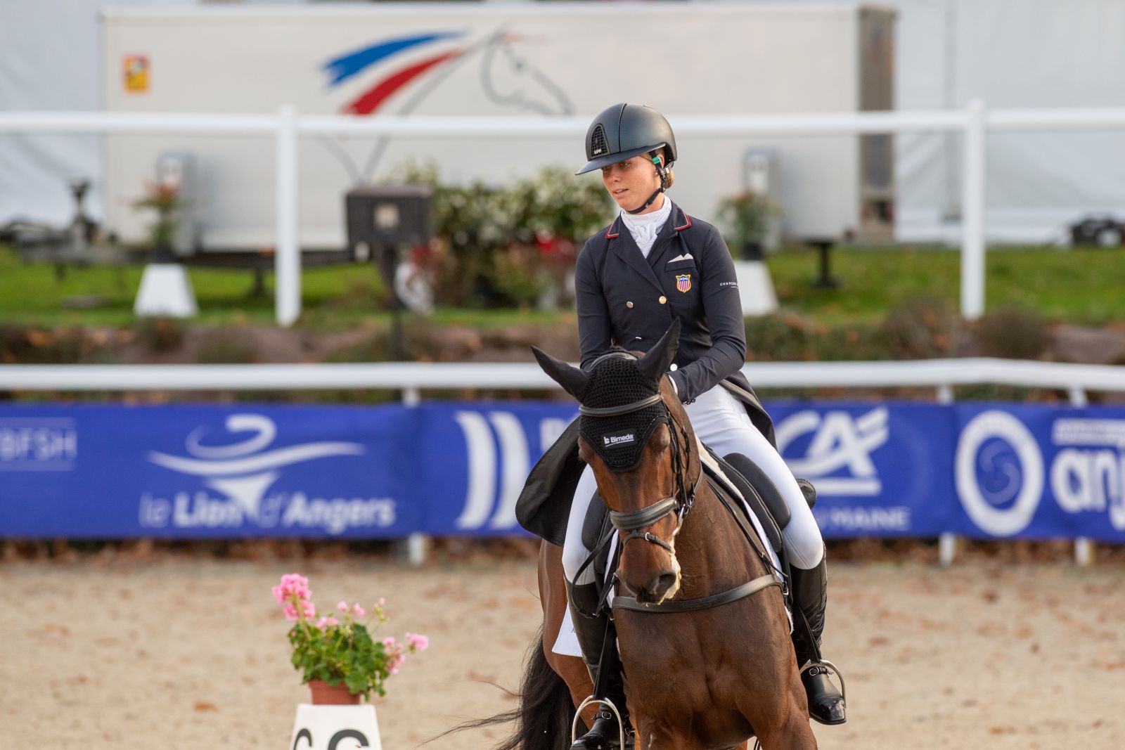 USA On the Board at Le Lion: Caroline Martin Leads the 6-Year-Olds, Liz ...