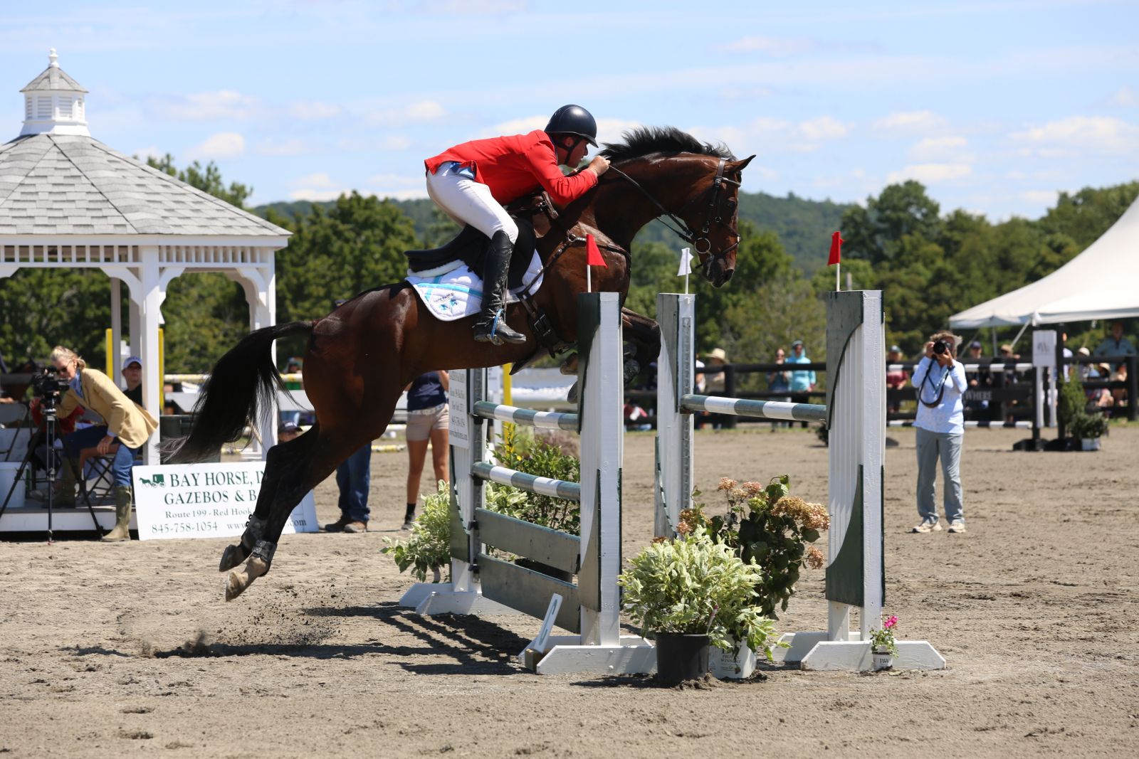 Sharon White and Claus 63 Secure Advanced Win at Millbrook Horse Trials ...