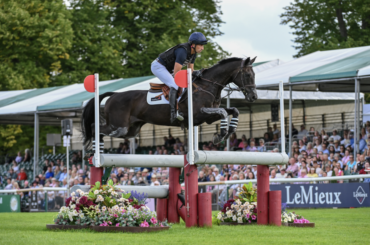 Tim Price Retains Top Spot in Chutes-and-Ladders Burghley Cross-Country ...