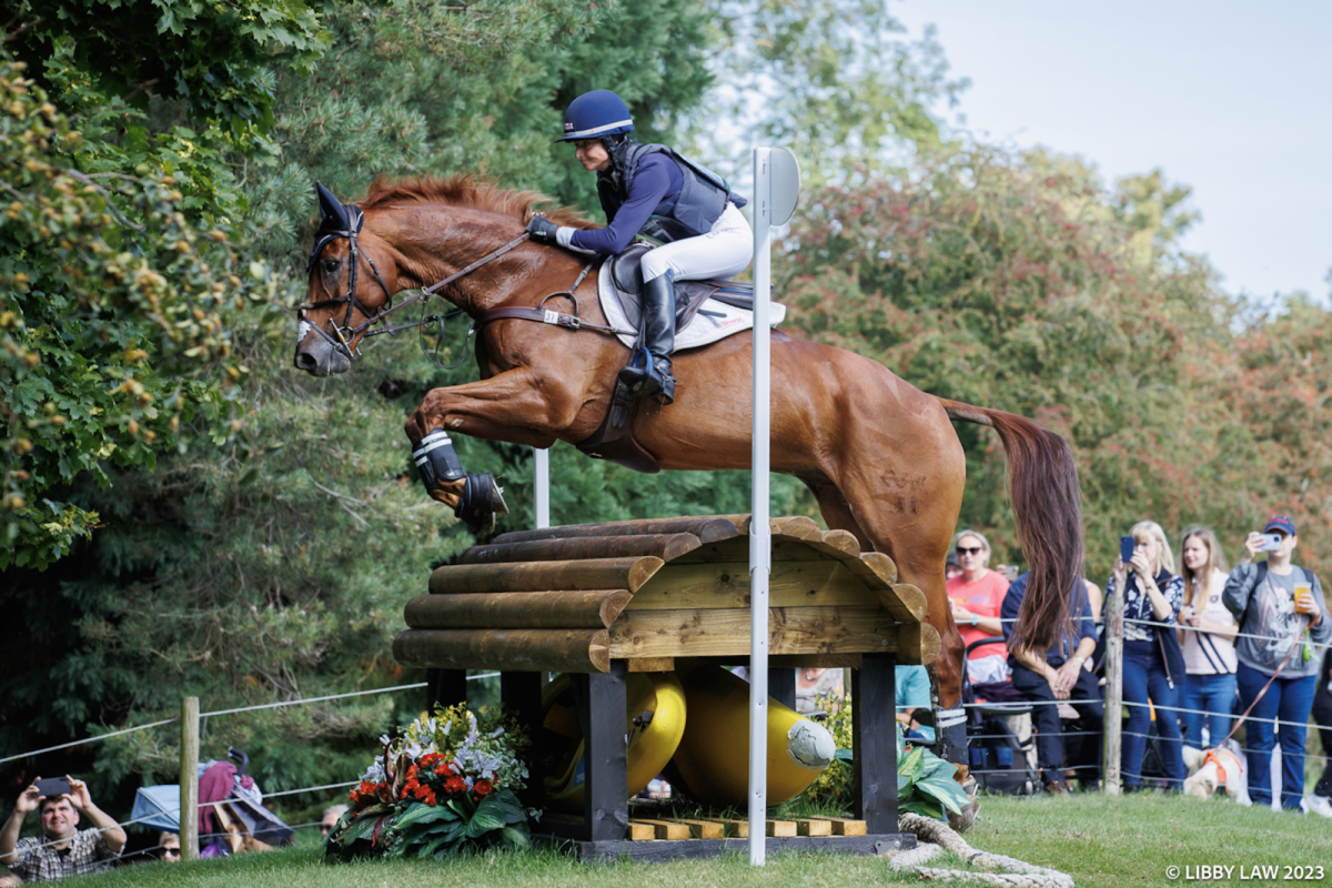 Tim Price Retains Top Spot in Chutes-and-Ladders Burghley Cross-Country ...