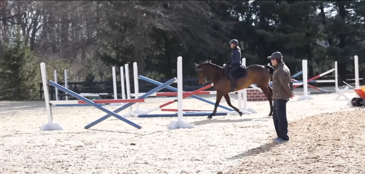 A Quick OTTB Flat Lesson from Phillip and Olivia Dutton | Eventing ...