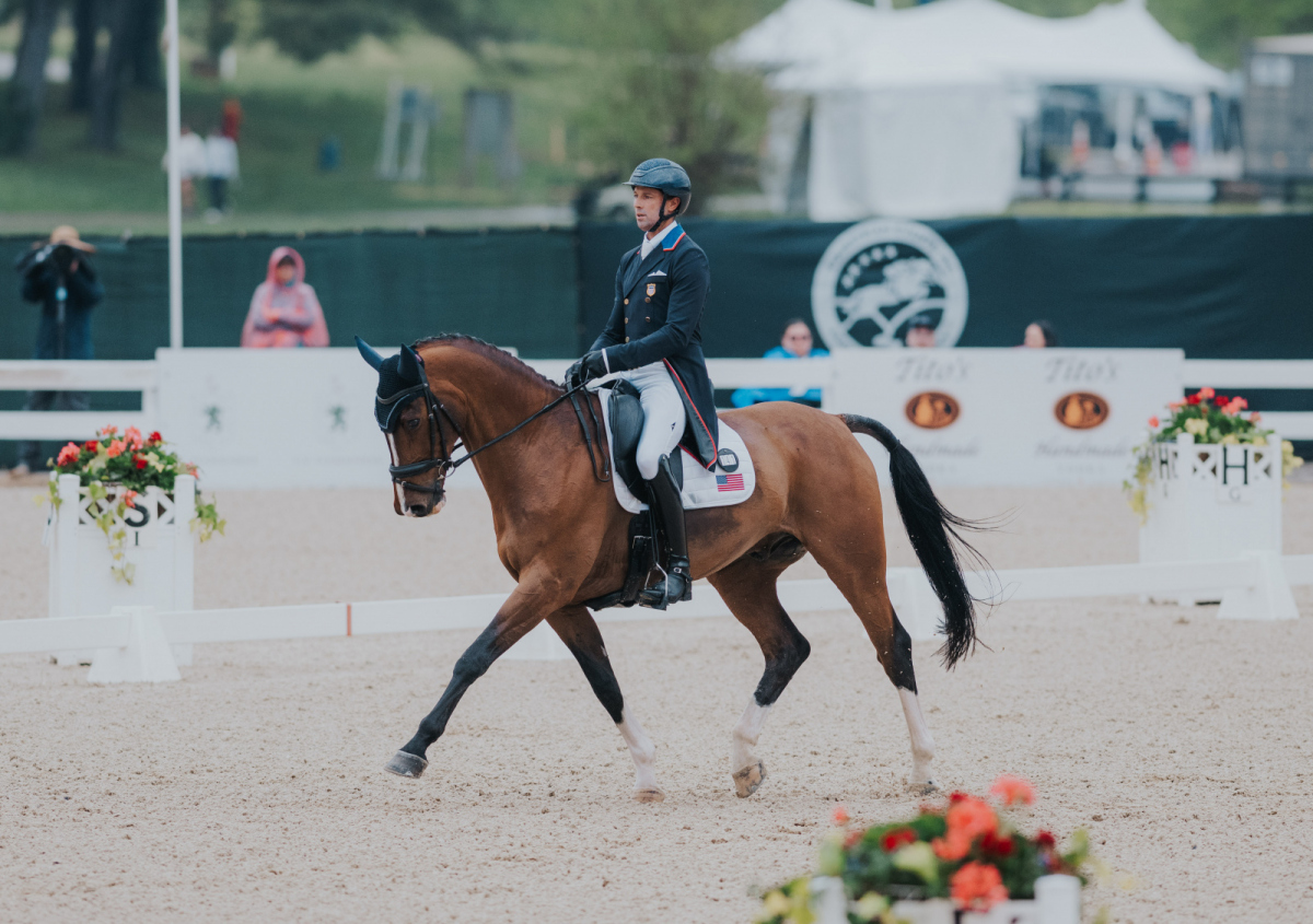 Will Coleman Claims Cosequin Lexington CCI4*-S Dressage Lead with Off ...