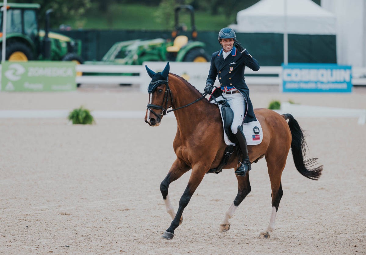 Will Coleman Claims Cosequin Lexington CCI4*-S Dressage Lead with Off ...