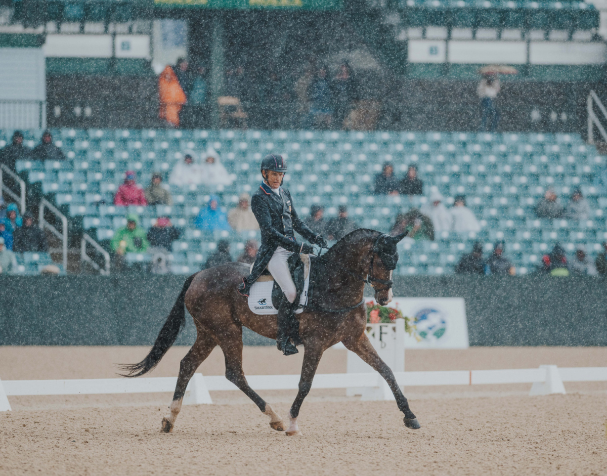 Fire to the Rain: Boyd Martin and Commando 3 Dance in the Deluge as ...