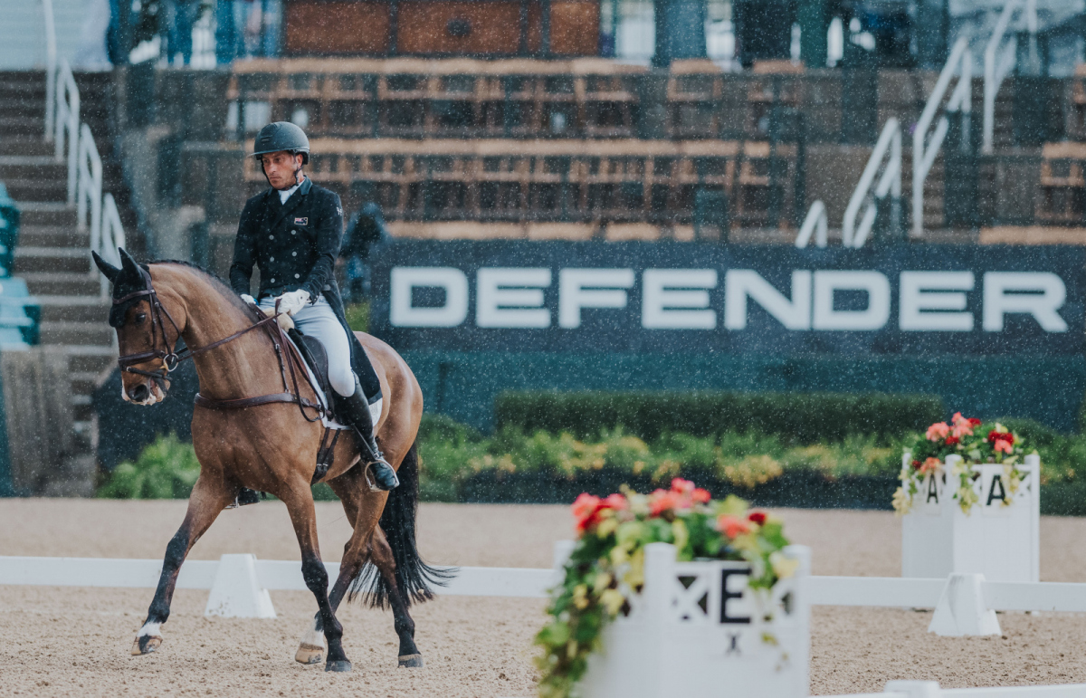 Fire to the Rain: Boyd Martin and Commando 3 Dance in the Deluge as ...