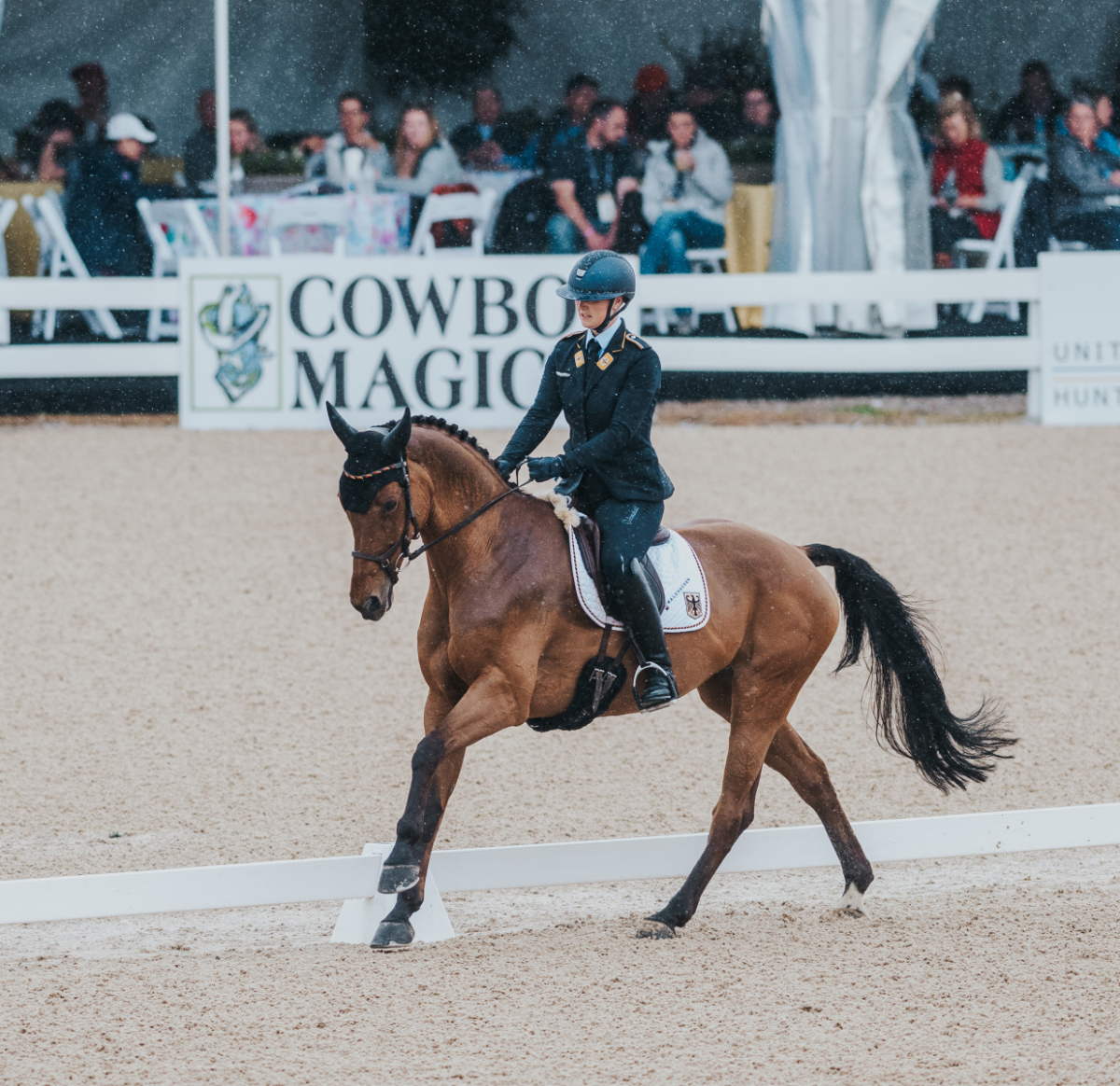 Fire to the Rain: Boyd Martin and Commando 3 Dance in the Deluge as ...