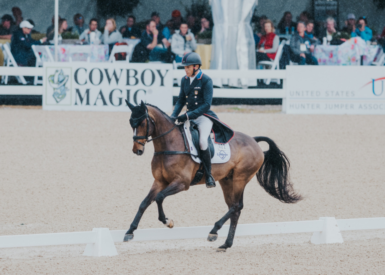 Fire to the Rain: Boyd Martin and Commando 3 Dance in the Deluge as ...