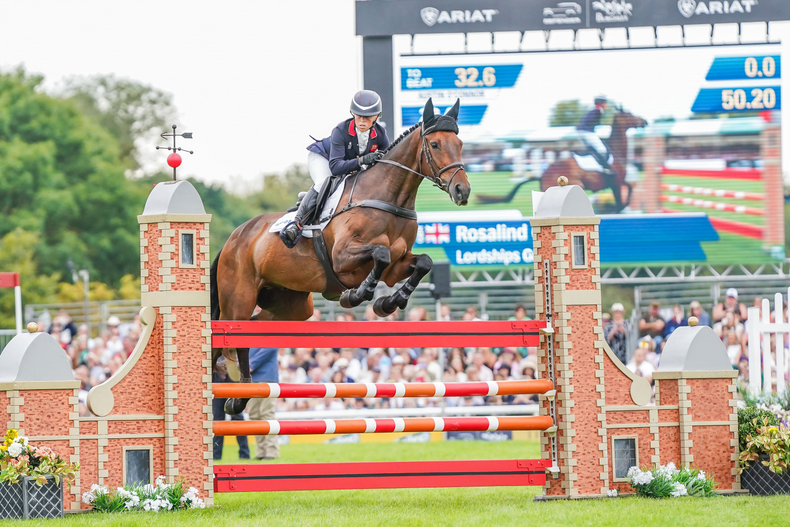The Canter Colossus: Ros and Walter Win Defender Double at Burghley ...