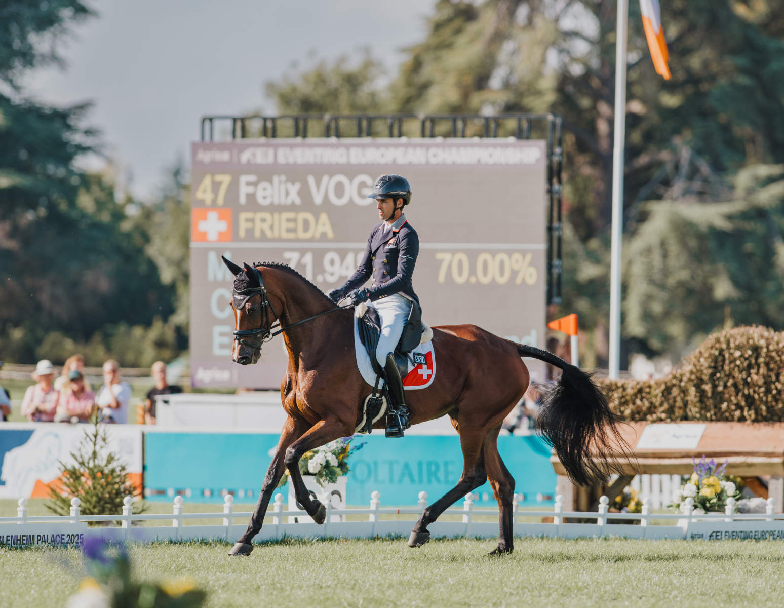 Freida Enjoys ‘the Number One Spot’ with Felix Vogg at Agria FEI ...