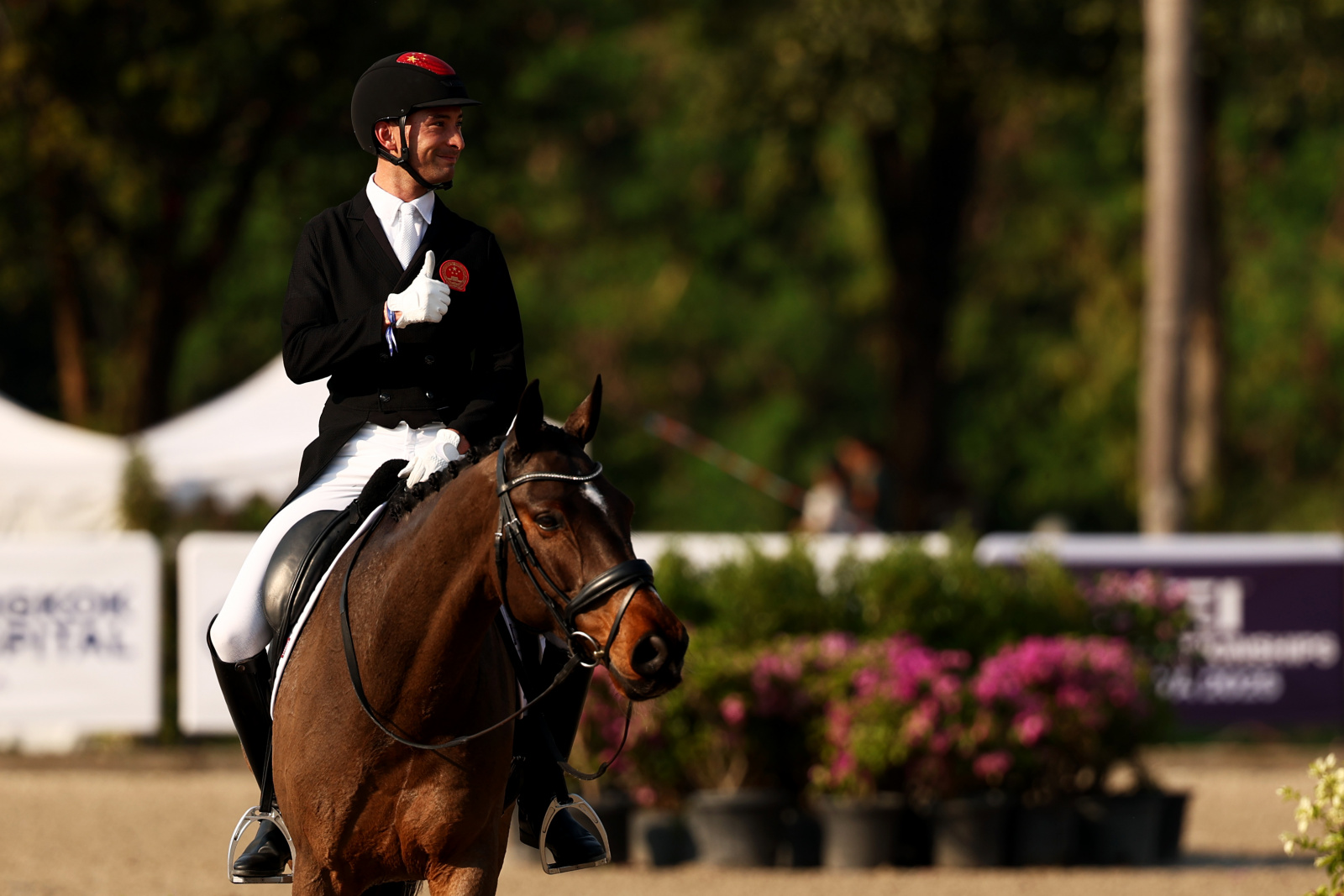 China’s Alex Hua Tian Takes the Lead on Eventing Day One at FEI Asian ...